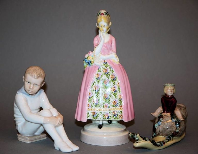 0862-Steingutplastik “Pensée”, Emil Meyer für Goldscheider ...