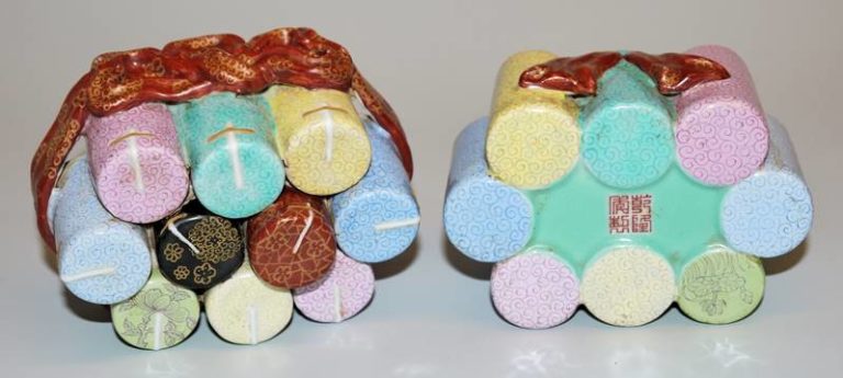 0570-Ungewöhnliche “Bianpào”-Porzellandose, China 20. Jh. – K&K ...